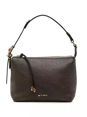 Etro Grainy Leather Shoulder Bag