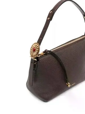 Etro Grainy Leather Shoulder Bag