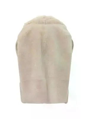 BLANCHA Shearling-trim Gilet