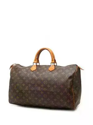 LOUIS VUITTON Monogram Speedy 40 Boston Bag