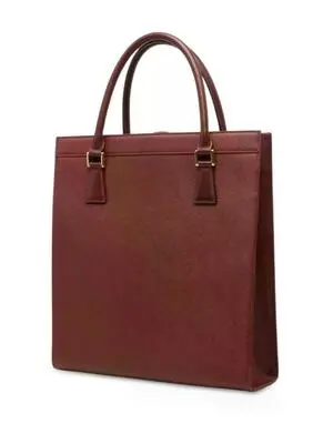 Burberry 20th Century Leather Tote Bag