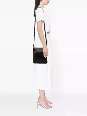 Loewe 2009 Leather Anagram Crossbody Bag