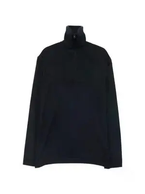 LISA YANG Quarter-zip Long-sleeve Sweater