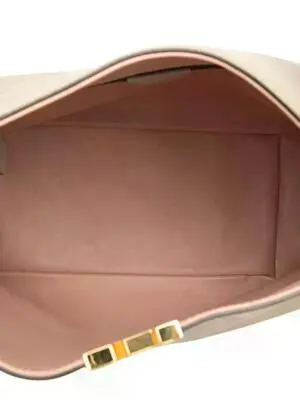 LOUIS VUITTON Taurillon Tournon Hobo Bag - Brown