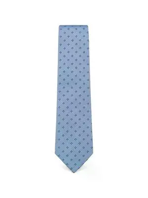 TOMBOLINI Geometric-print Tie - Blue