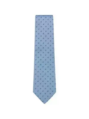 TOMBOLINI Geometric-print Neck Ties - Blue