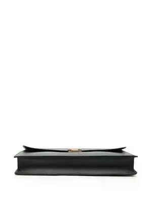 LOUIS VUITTON Taiga Leather Briefcase Business Bag