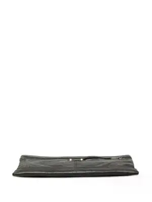 Balenciaga Lambskin Motocross Classic Clip M Clutch Bag