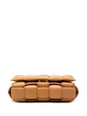 Bottega Veneta 2012-2026 Nappa Intrecciato Padded Cassette Crossbody Bag - Brown