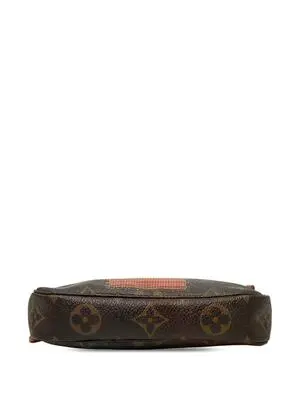 LOUIS VUITTON Monogram Trunks And Locks Mini Pochette Accessoires Shoulder Bag