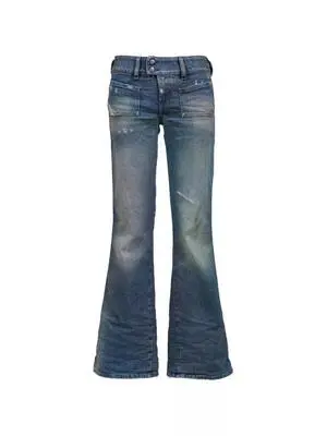 DIESEL® Distressed Bootcut Jeans