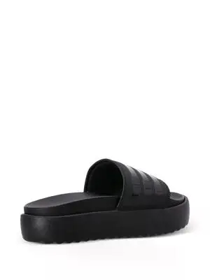 Adidas Platform Slides - Black
