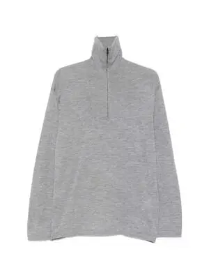 LISA YANG Quarter-zip Long-sleeve Sweater