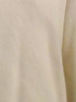 LANEUS Crew-neck Ribbed-trim Sweater - Neutrals