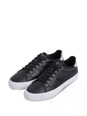 HACKETT LONDON Logo-print Leather Low-top Sneakers