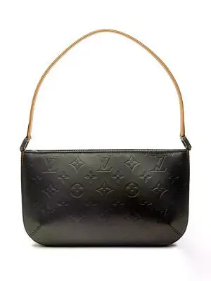 LOUIS VUITTON 2002 Monogram Mat Fowler Shoulder Bag - Grey