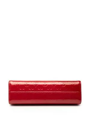 LOUIS VUITTON Monogram Vernis Roxbury Drive Satchel - Red