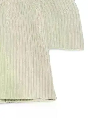 Christian Wijnants Ribbed-knit V-neck Sweater