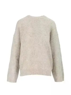 Peserico Sequin-embellished Cable-knit Sweater
