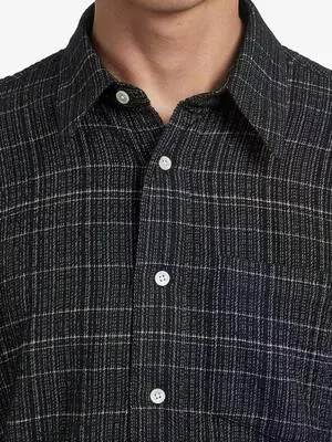 SUNFLOWER Check-pattern Button-down Shirt