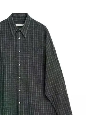 SUNFLOWER Check-pattern Button-down Shirt