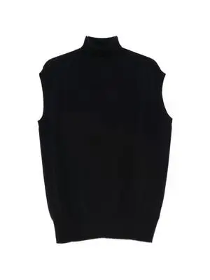 Sofie D'hoore High-neck Sleeveless Sweater - Blue