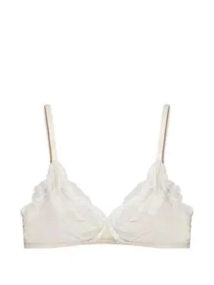 Hanro Lysia Lace-trim Bra - Neutrals