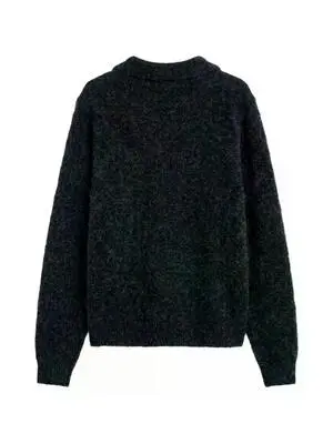 SUNFLOWER Polo Sweater - Black