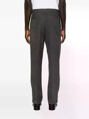 Imperial Pleated Straight-leg Trousers