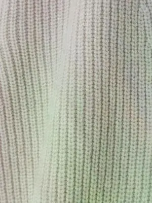 LARDINI Ribbed-knit Patch-pocket Cardigan