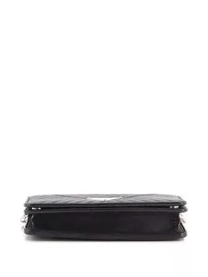 Prada Diagramme Quilted Leather Wallet On Chain Small Shoulder Bag