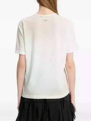 ANN DEMEULEMEESTER Distressed T-shirt