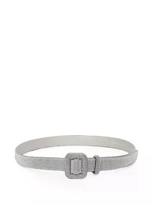 Benedetta Bruzziches Venus Crystal-embellished Belt - Silver