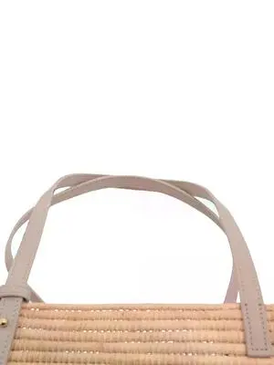 Loewe Raffia Square Basket Tote Bag