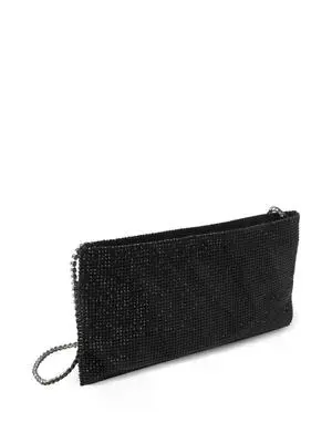 Benedetta Bruzziches Mini Your Best Friend La Petite Crystal-embellished Clutch Bag - Black