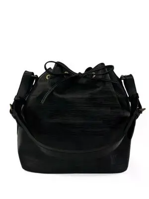 LOUIS VUITTON 1994 Epi Petit Noe Bucket Bag Black