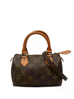 LOUIS VUITTON 1991 Monogram Mini Speedy Hl Satchel