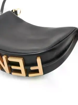 Fendi 2010-2026 Mini Leather Fendigraphy Hobo Bag