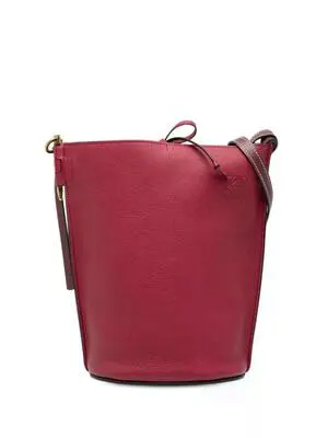 Loewe Leather Anagram Gate Bucket Bag
