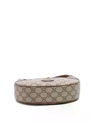 Gucci 2016-2026 Mini Gg Supreme Half Moon Bag Satchel