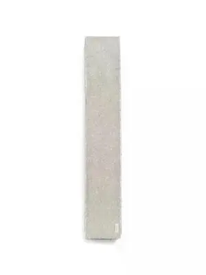 HIMALAYA CLOTHING Fringed Cashmere Scarf - Grey