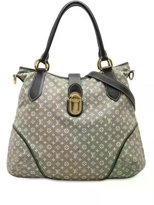 LOUIS VUITTON Monogram Idylle Elegie Satchel - Grey