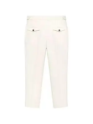 TOMBOLINI Buckle-fastening Tapered Trousers