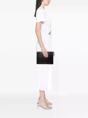 LOUIS VUITTON Monogram Eclipse Pochette Voyage Mm Clutch Bag