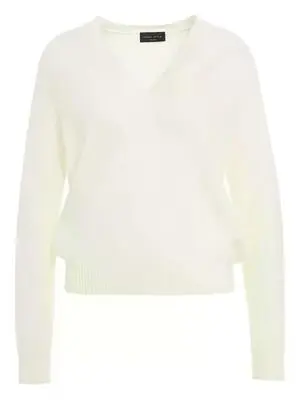 ROBERTO COLLINA Roberto Collina V-Neck Wool-Blend Sweater