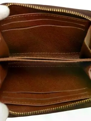 LOUIS VUITTON 2008 Monogram Zippy Purse Coin Pouch