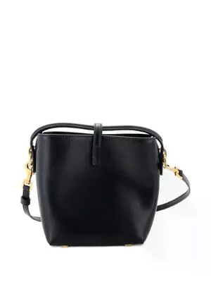 Saint Laurent Le 37 Leather Mini Bucket Bag
