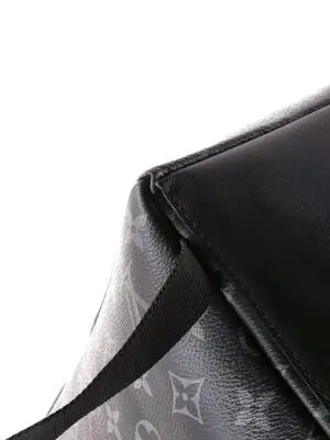 LOUIS VUITTON Monogram Eclipse Canvas Discovery Pm Backpack - Black
