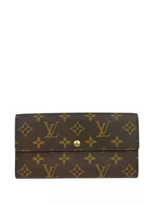 LOUIS VUITTON 2003 Monogram Canvas Wallet - Brown