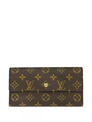 LOUIS VUITTON 2008 Portefeuille International Wallet - Brown